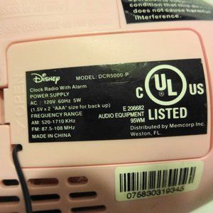 Disney | Portable Audio & Video | Disney Princess Digital Alarm Clock ...